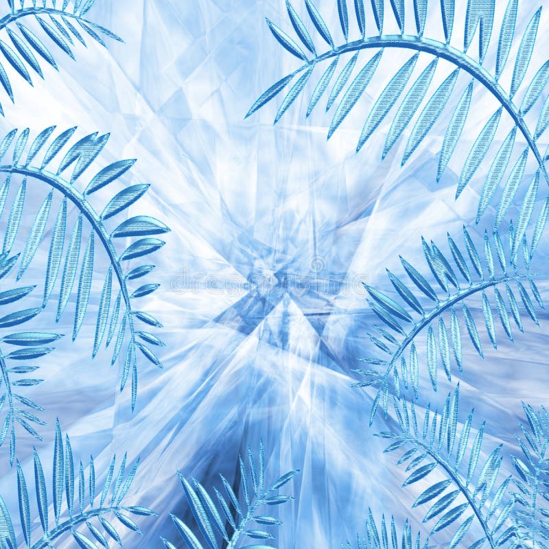 Frozen Glass Effect Abstract Background with Mosaic Shapes Stock Vector ...