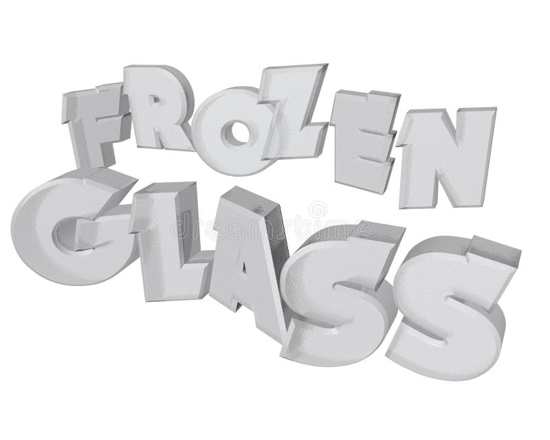 Frozen Glass stock illustration. Illustration of background - 17596804