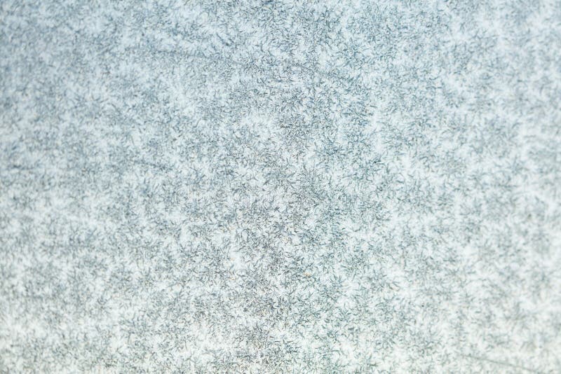 Frozen Glass, Ice Layer on Window Glass. Changed Color Scheme. Stock ...