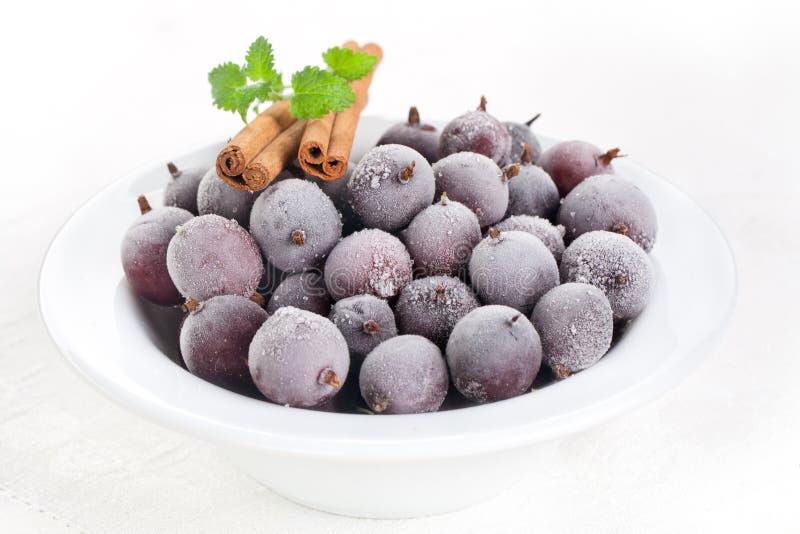 Frozen gooseberries stock photo. Image of gourmet, culinary - 18046140