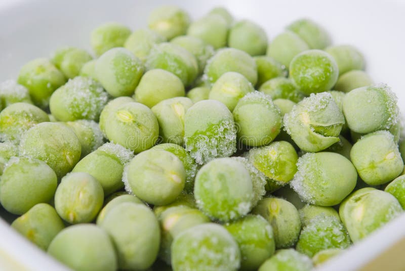 Frozen green peas stock photo. Image of pattern, dinner - 26828582
