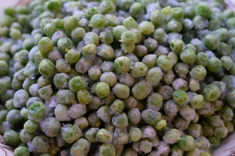 Frozen Green Peas for Cooking Close-up Stock Photo - Image of organic ...