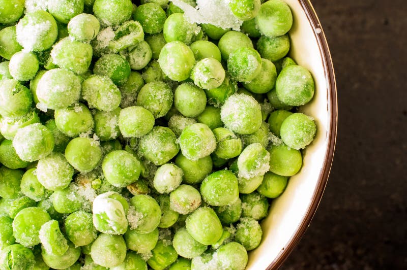 Frozen green peas stock photo. Image of green, frozen - 51472056
