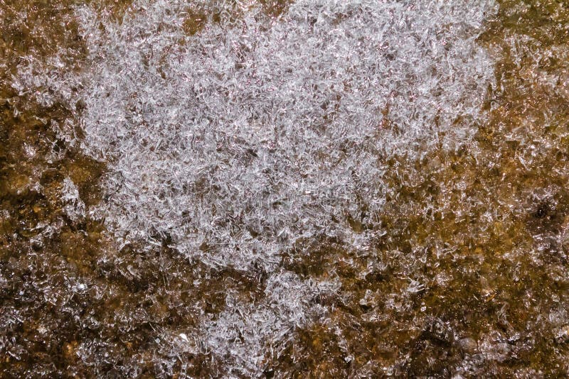 Frozen Ground Texture Background Stock Image - Image of concrete, frost ...