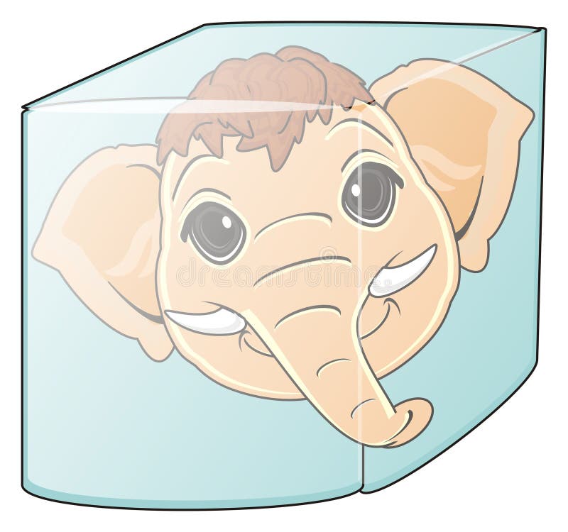 Head of mammoth stock illustration. Illustration of muzzle - 85102846