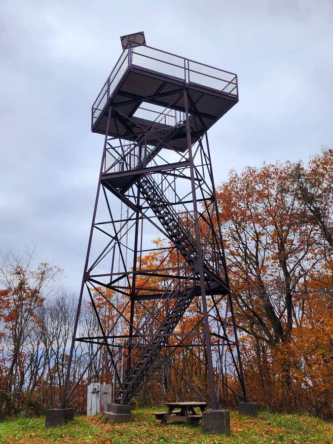 Frozen Head State Park Fire Tower Nature Art Abstract Stock Photo ...
