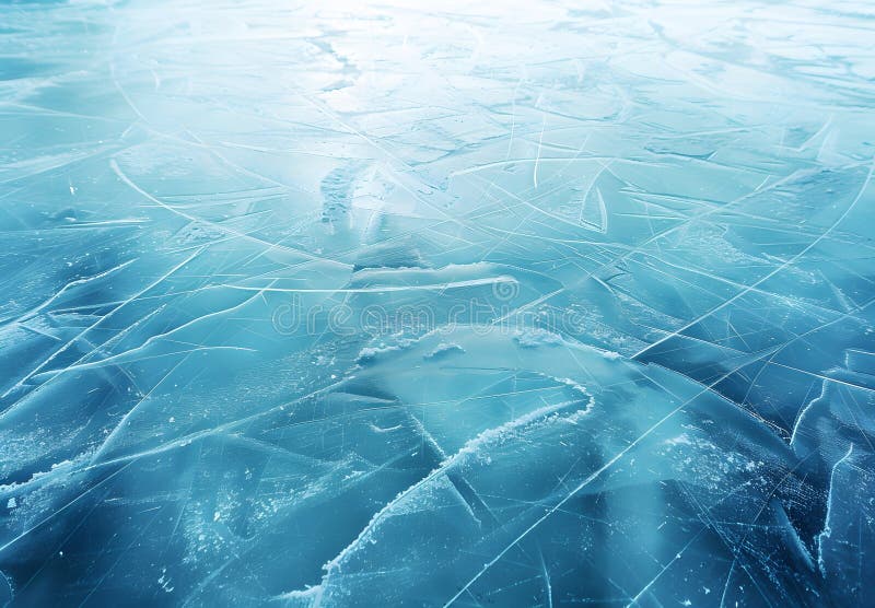 Frozen Ice Surface Texture Background Stock Illustration - Illustration ...