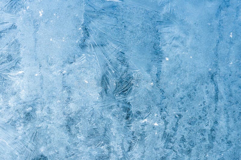 Frozen Ice Texture on Glass Stock Photo - Image of crystal, icicle ...