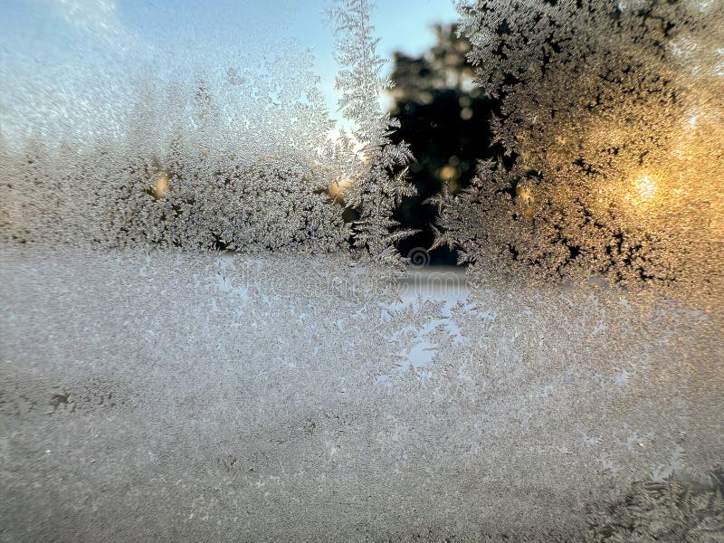Frozen Ice on the Wall (pattern). Close-up Stock Image - Image of ...