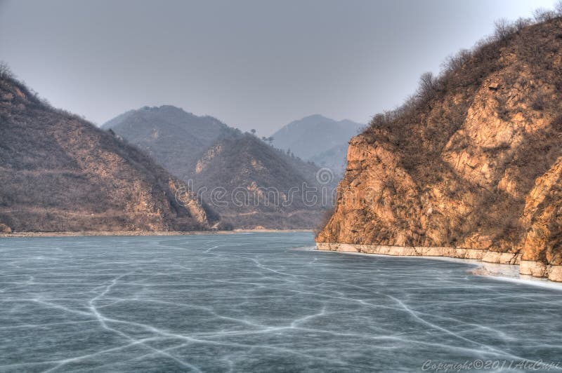 Lake in China stock photo. Image of colourful, picturesque - 4363704