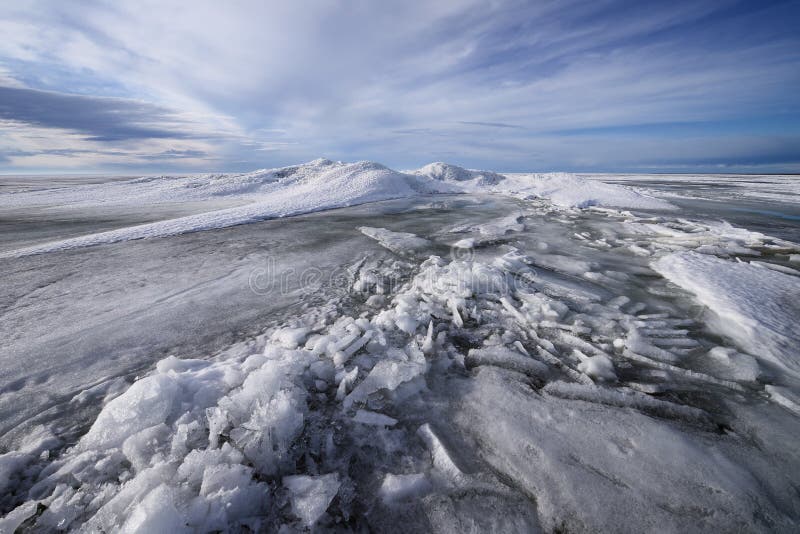 Frozen Landscape stock image. Image of frozen, environment - 88339289