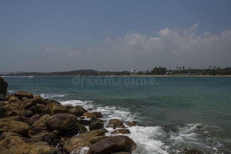 Frozen Lava Stones on the Ocean Stock Image - Image of abstract, nature ...