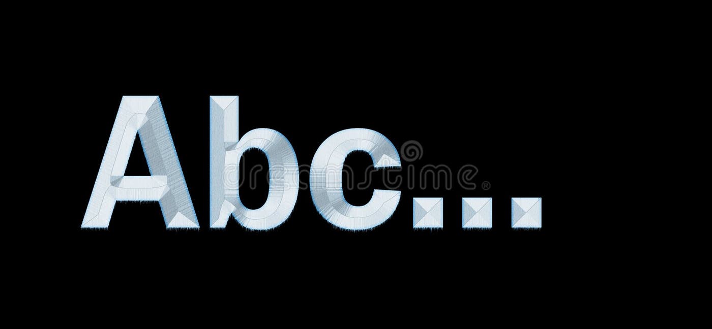 Alphabetic Small Icicles Stock Illustrations – 1 Alphabetic Small ...