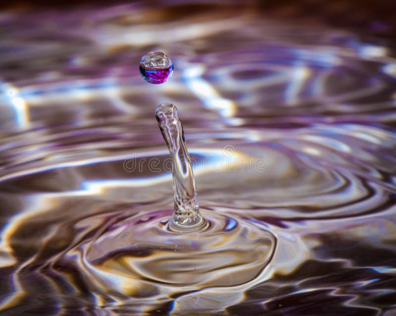 Frozen liquid droplet stock image. Image of droplet, glossy - 40934393