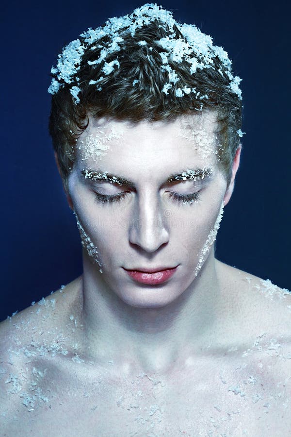 Frozen man stock image. Image of bleeding, adventure - 60974491