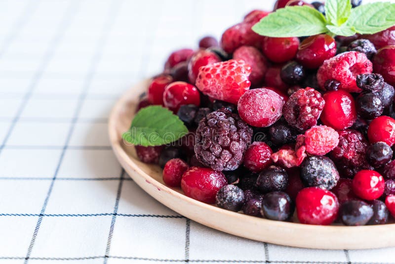 Frozen mixed berry stock image. Image of currant, life - 94430243