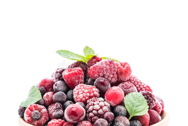 Frozen mixed berry stock image. Image of healthy, black - 93391651