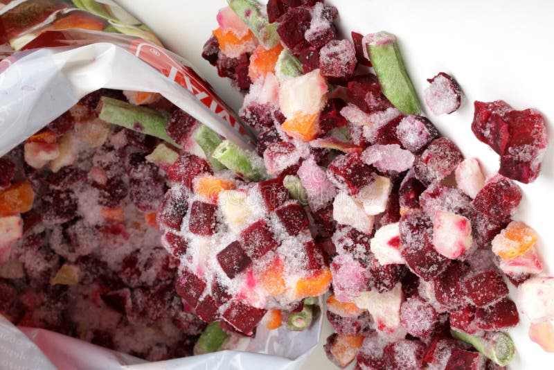 Frozen mixed vegetables stock photo. Image of foods, mixed - 36492394