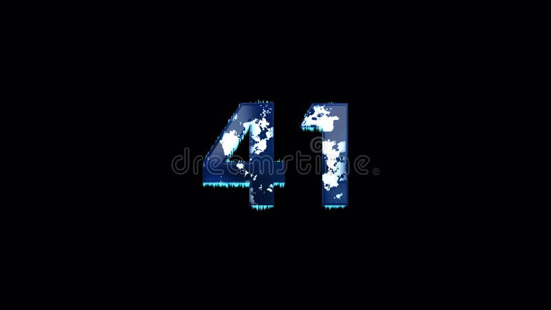 Frozen Number. Ice Number. Frozen Number with Alpha Channel ...