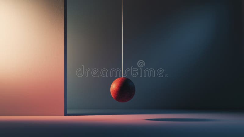 Frozen Pendulum in Motion Abstract Art Studio Digital Artwork Modern ...