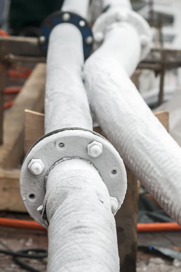 Frozen Pipes 2 stock image. Image of cold, frosty, snowflake - 22040435