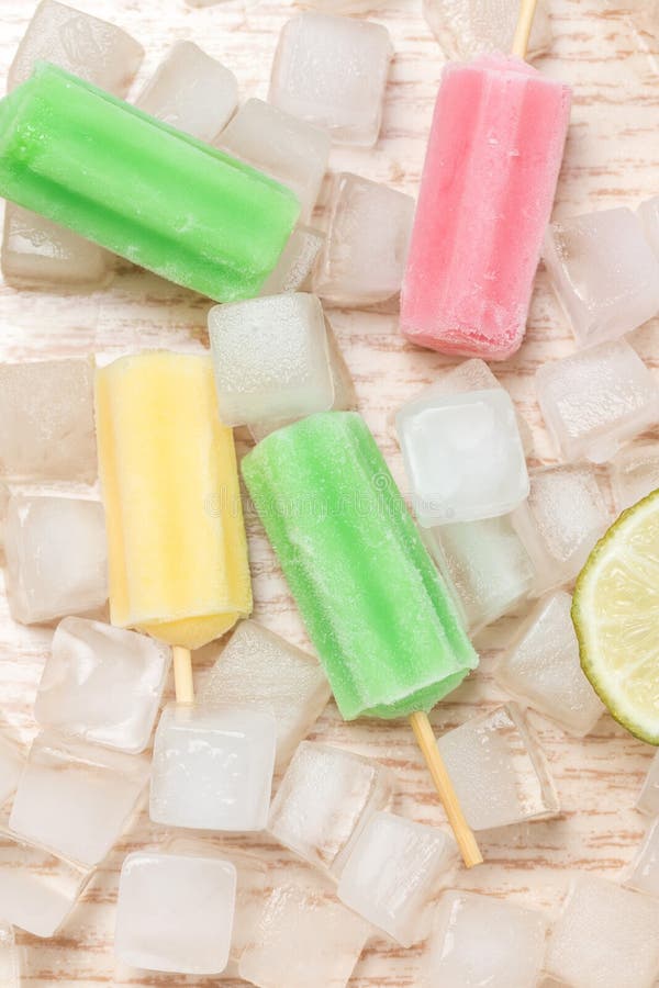 Frozen popsicles stock image. Image of healthy, thirst - 148634039
