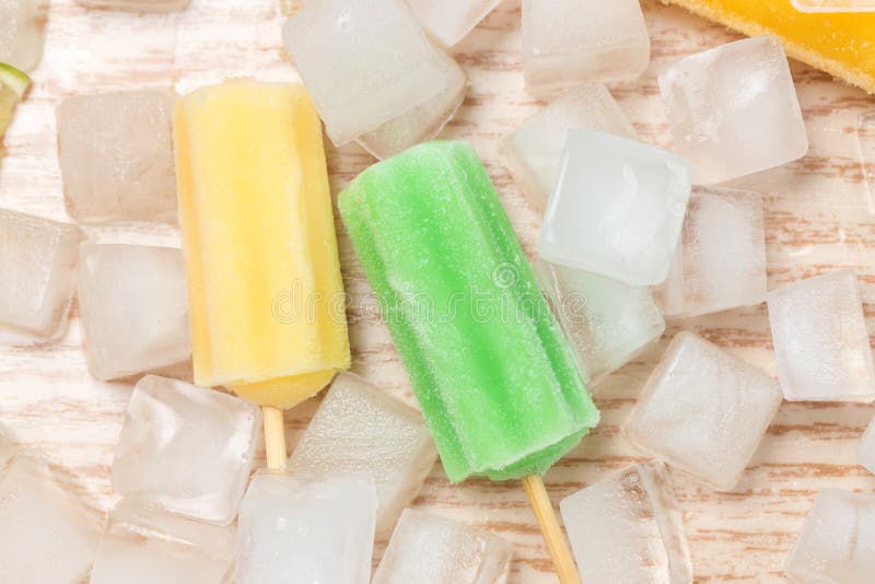 Frozen popsicles stock image. Image of edible, still - 148634153