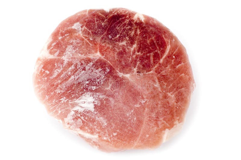 Frozen pork stock photo. Image of ingredient, cutting - 6123916