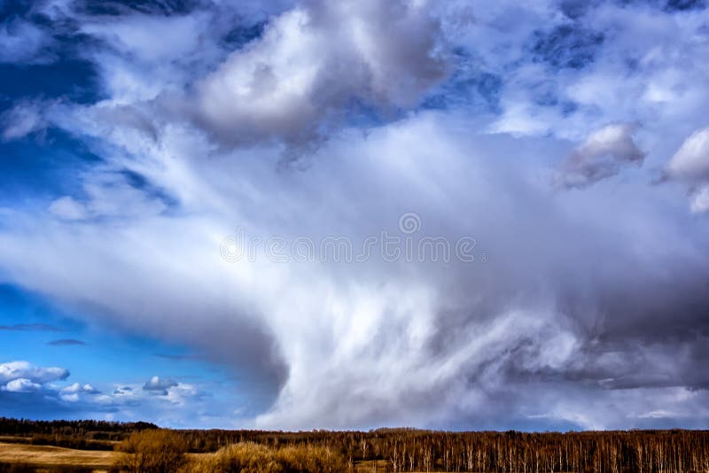 Frozen Precipitation Storm Cloud Stock Image - Image of angry, cloud ...
