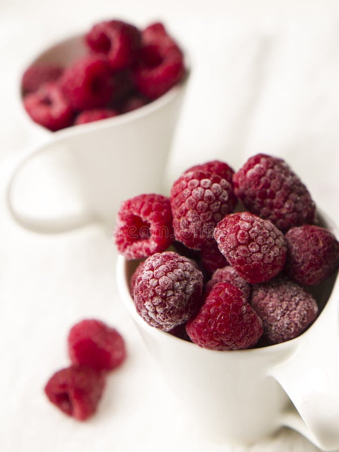 Frozen raspberries stock photo. Image of frozen, raspberry - 29569896