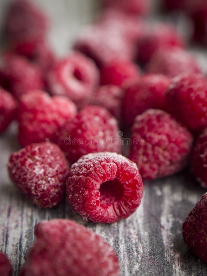 Frozen raspberries stock image. Image of frozen, healthy - 29569955