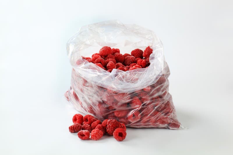 Frozen raspberries stock image. Image of shot, frozen - 60834475