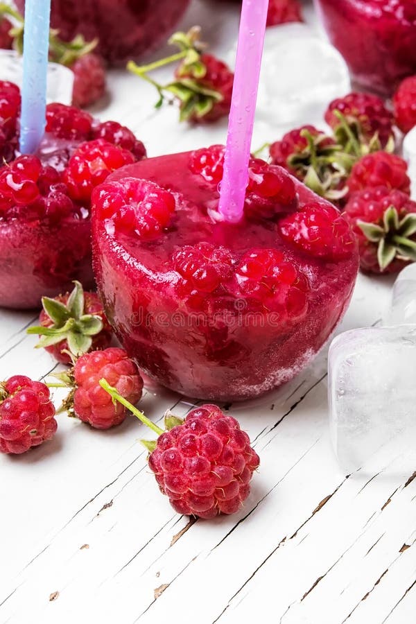 Frozen raspberry juice stock photo. Image of frost, food - 96150512