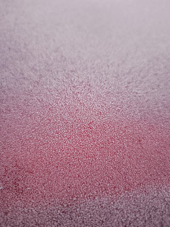 Frozen Red Surface Covered with Sparkling Ice Crystals in Winter Stock ...