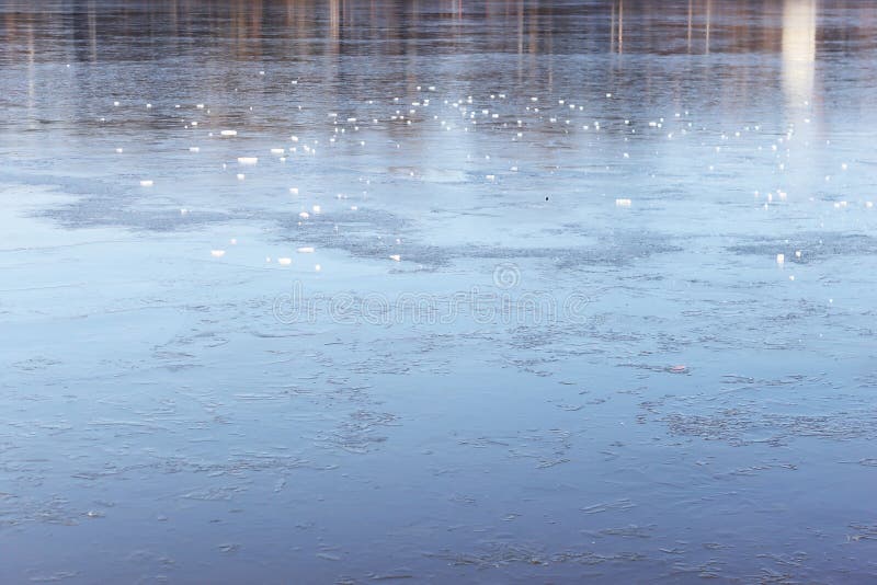 Frozen river. Close up stock image. Image of copy, pattern - 244622125