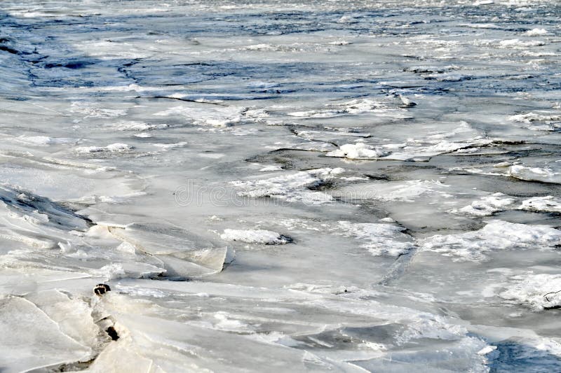 Frozen River Ice stock image. Image of frozen, plate - 239653805