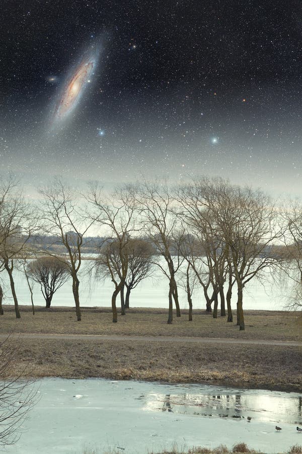 Frozen river in spring. stock image. Image of drift, clearing - 40353929