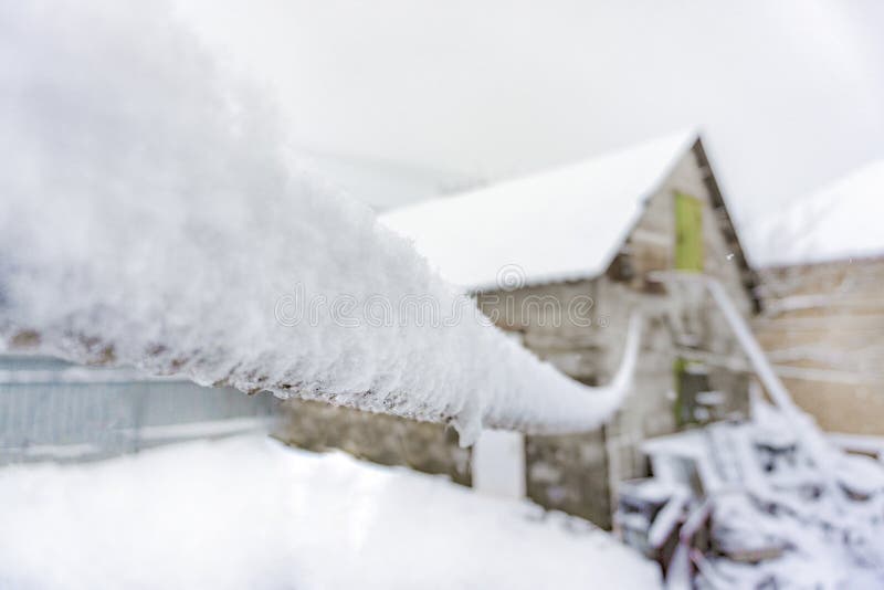 Frozen Rope Touched by Winter Stock Image - Image of sharp, rope: 106801999