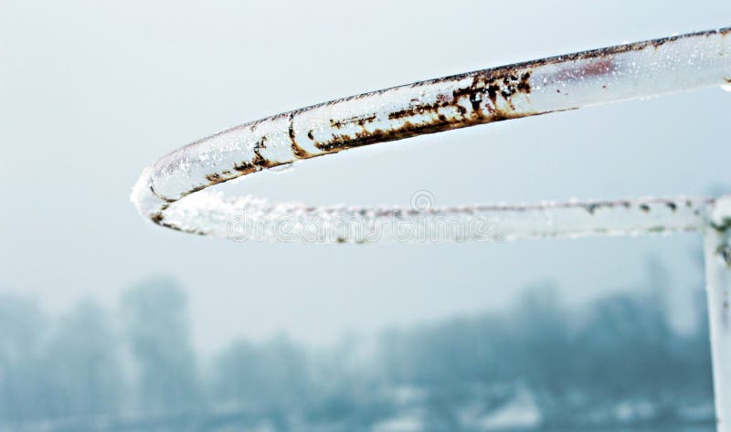 Frozen rust stock photo. Image of pipes, winter, rust - 84880800