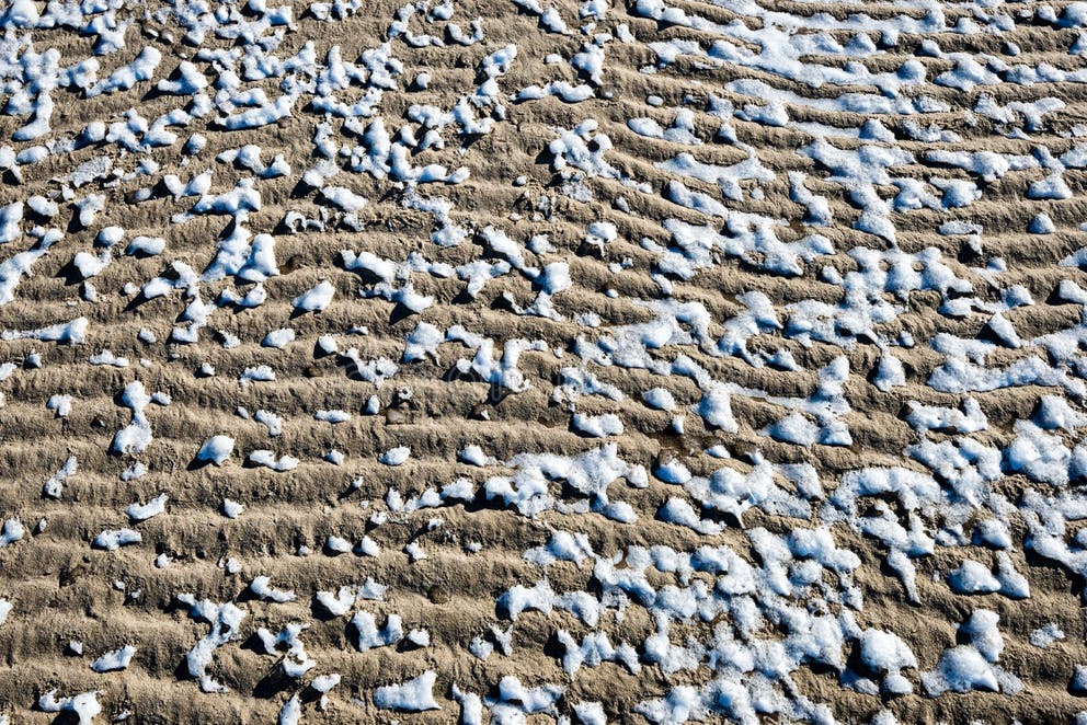 Frozen Sand with Ice Blocks Stock Photo - Image of iceland, lagoon ...