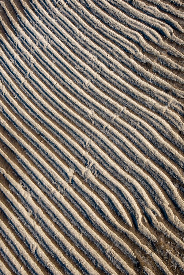 Frozen Sand Textures in Winter by the Sea Beach Stock Image - Image of ...