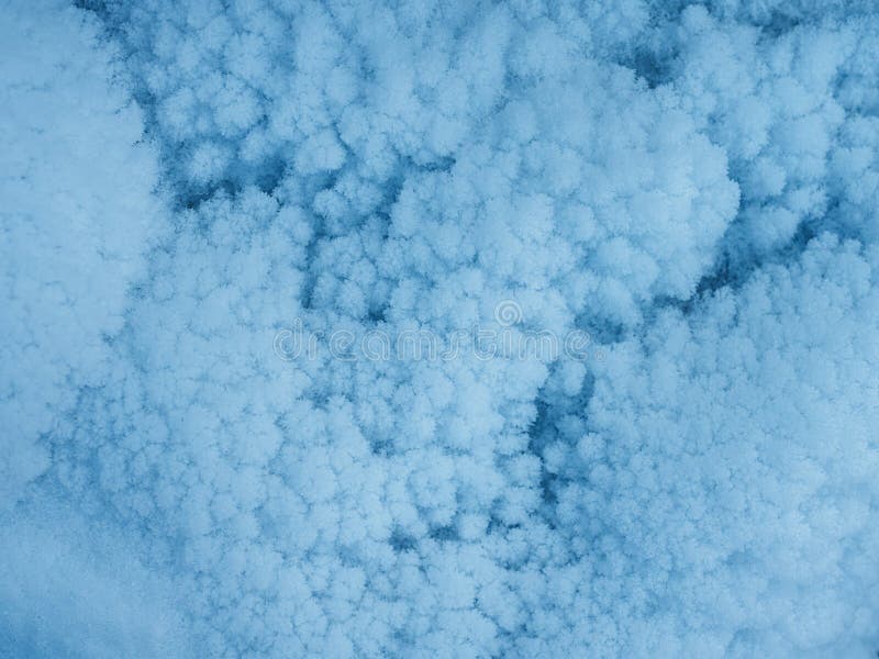Frozen Snow Crystals Texture Stock Image - Image of closeup, winter ...