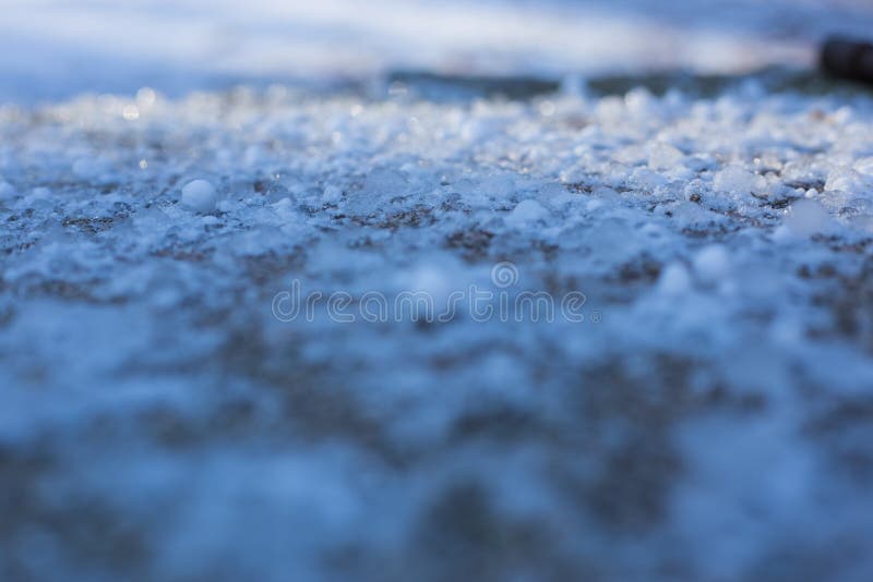 The frozen snow stock photo. Image of chill, climate - 93203064