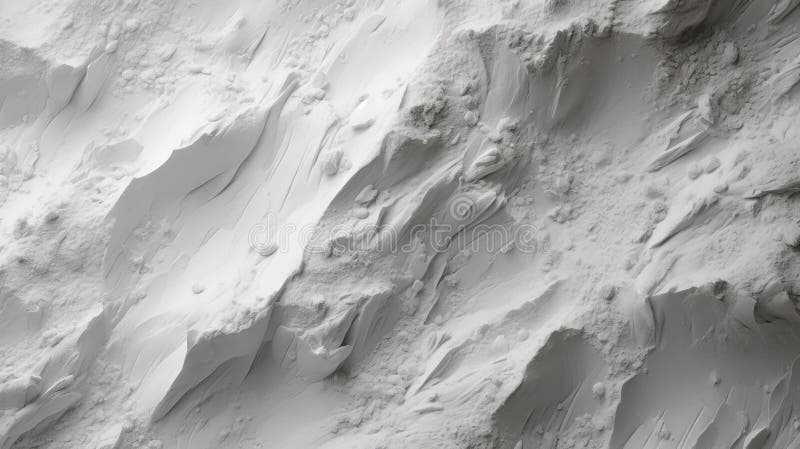 Frozen Snow on Mars a Hyperrealistic Closeup in Monochrome Stock ...