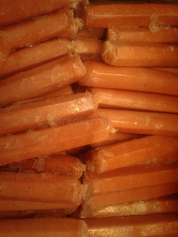Frozen sosis stock image. Image of lined, beef, frozen - 116168761