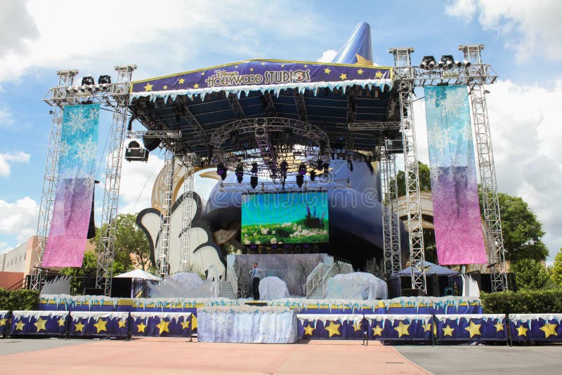 Frozen Stage at Hollywood Studios Editorial Photo - Image of orlando ...