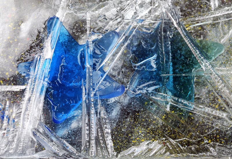 Frozen stars stock photo. Image of abstract, spike, silicone - 14168044