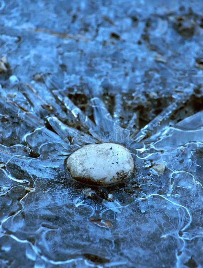 Frozen stone stock image. Image of abstract, border, beauty - 22785063