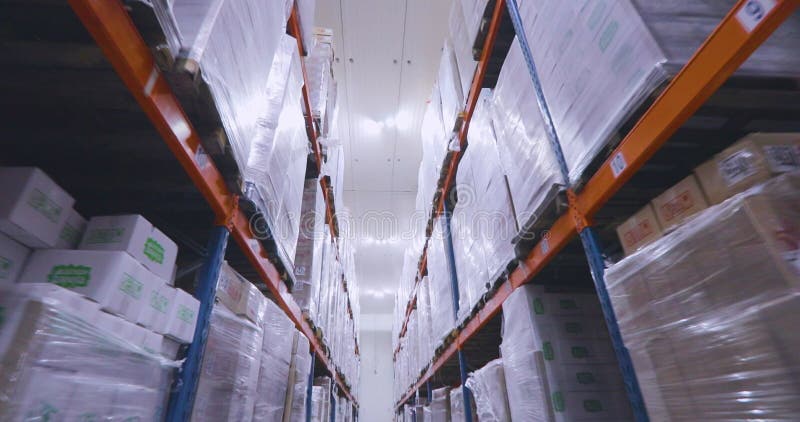 Frozen Storage Warehouse. Refrigerated and Frozen Food Storage ...