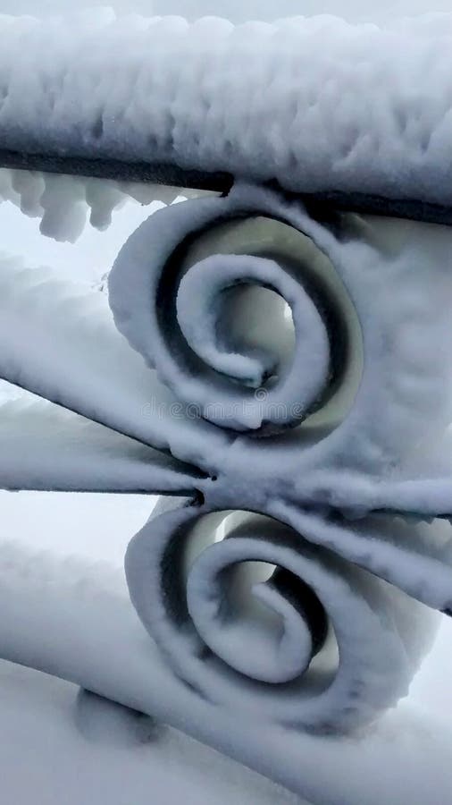 Frozen Swirls January in Ontario Canada Stock Image - Image of frozen ...